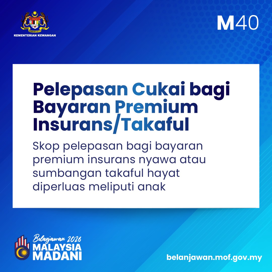 Belanjawan 2026: Manfaat M40