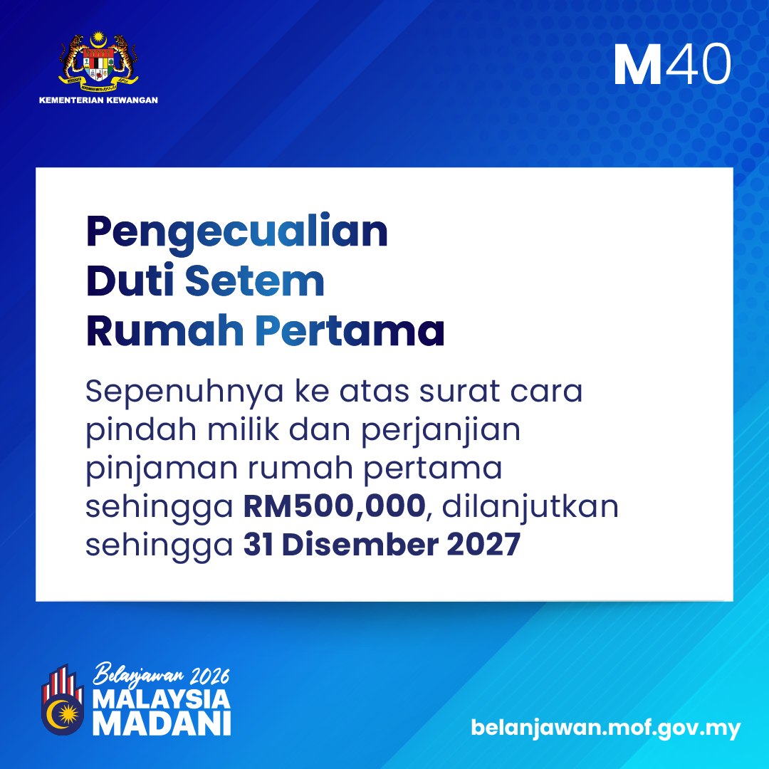 Belanjawan 2026: Manfaat M40
